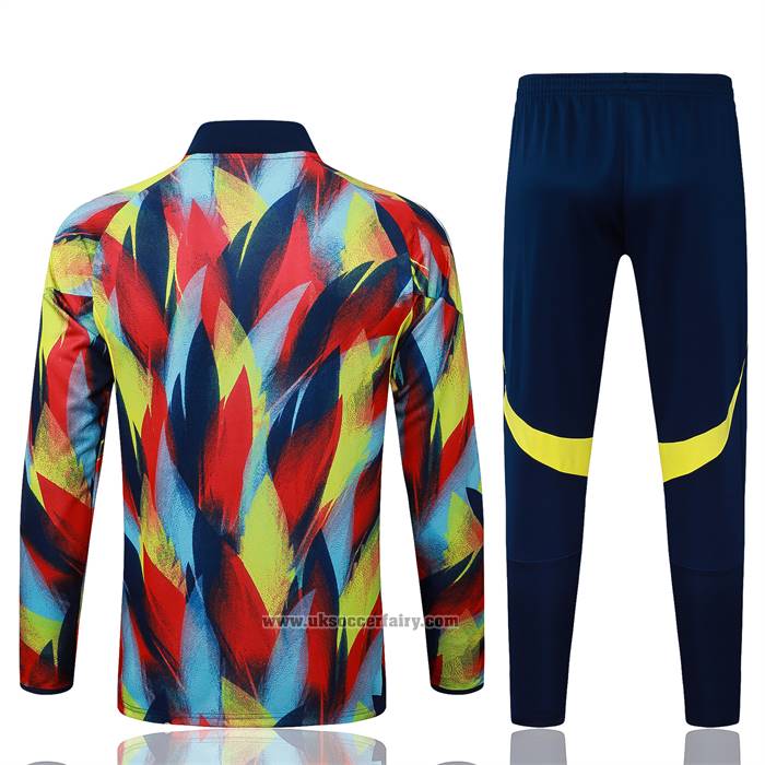 Buy Jacket Tracksuit Arsenal 2025-2026 Blue Yellow Red at Uksoccerfairy