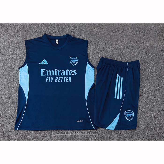 Buy Tracksuit Arsenal Without Sleeves 2025-2026 Blue at Uksoccerfairy