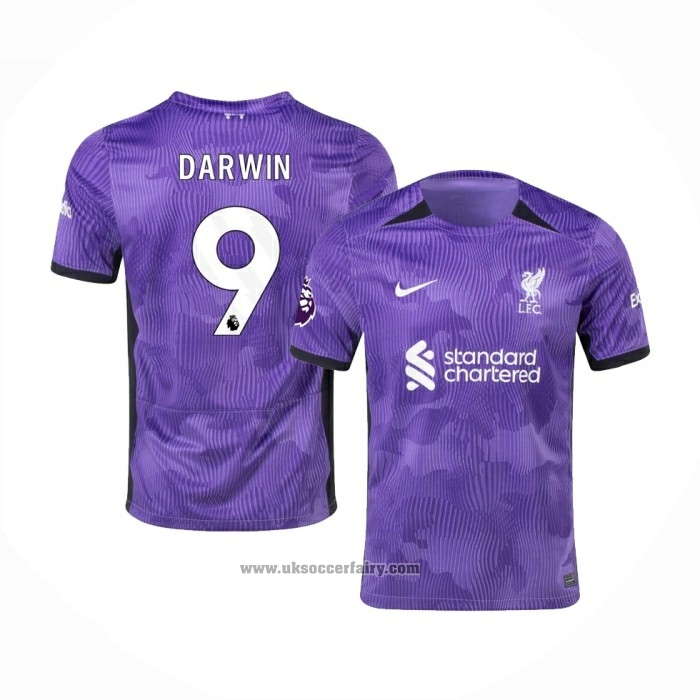 Buy Liverpool Player Darwin Third Shirt 2023-2024 at Uksoccerfairy