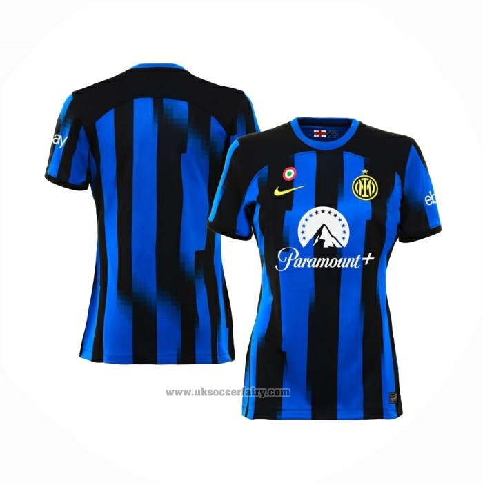 Buy Inter Milan Home Shirt Womens 2023-2024 at Uksoccerfairy